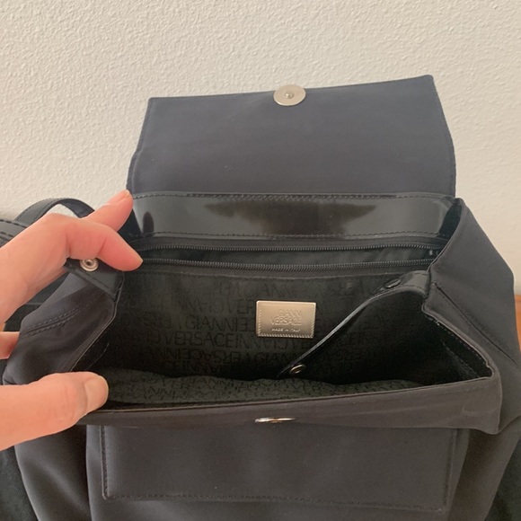 Versace | Bags | Vintage Gianni Versace Mini Backpack | Poshmark